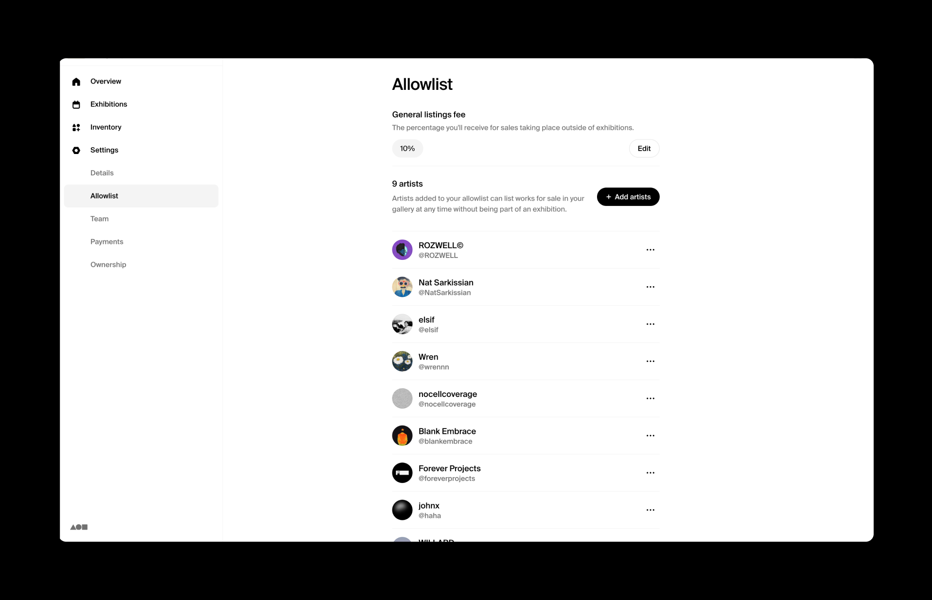 Using Your Gallery Dashboard Foundation